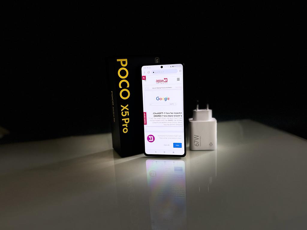 POCO X5 PRO: טלפון סלולרי בכ-1500 ש"ח עם נתונים טובים
